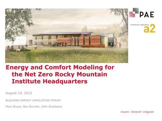 Modelling Natural Ventilation in IES-VE: Case studies & Research ...