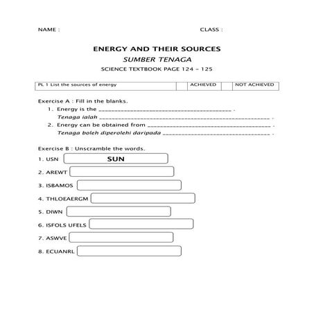 ENERGY AND THEIR SOURCES | PDF