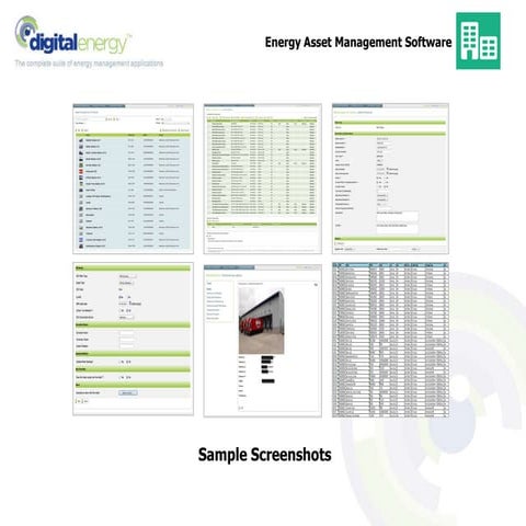 Energy asset management software (screenshots) | PPTX | Operating ...