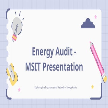 Energy Audit Presentation.pptxhgcgffgghvggh | PPTX
