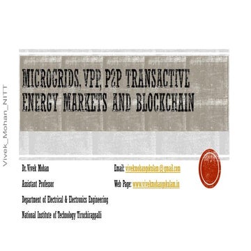 Energy Blockchain And P2p Transactive Energy Markets Pdf Gas And Electric Home Utilities