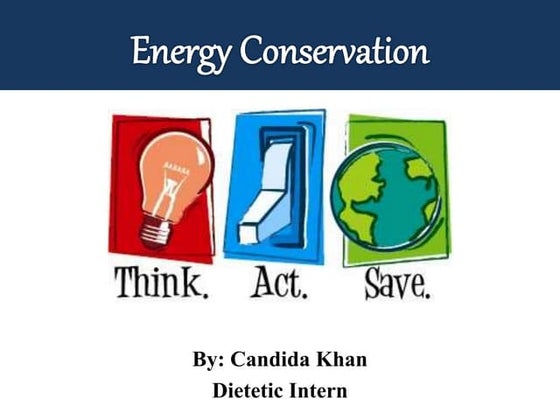 Energy Conservation PPT by C.Thole | PPT