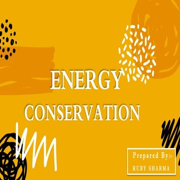 Energyconservation | PPT