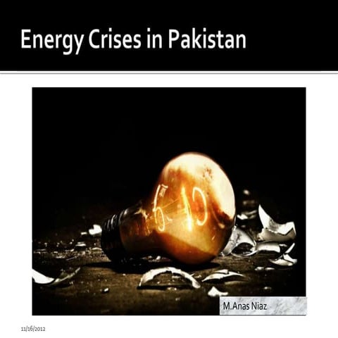 Energy crisis in Pakistan.pptx
