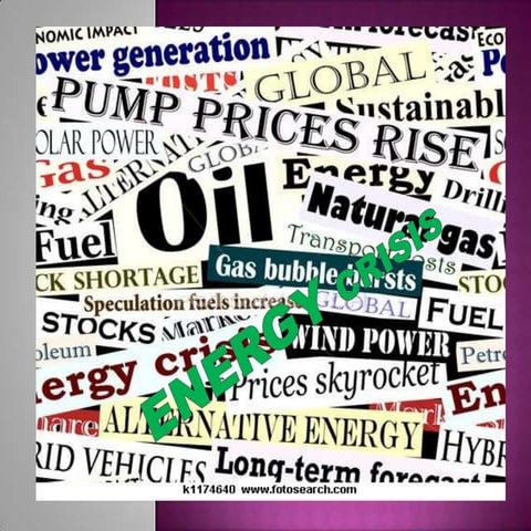 Energy Crisis Ppt Pptx