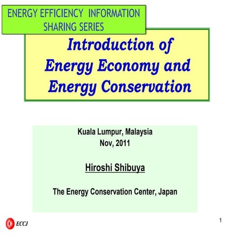 Energy Efficiency Implementation in Japan | PDF