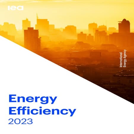 IEA EnergyEfficiency Report 2023 | PDF