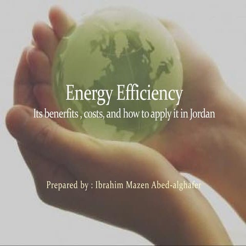 Energy efficiency presentation | PDF