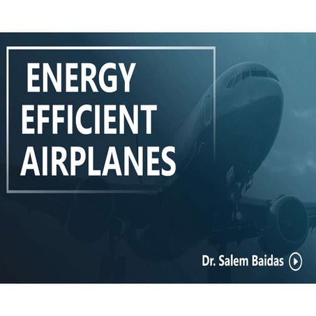 Energy Efficient Airplanes | PDF