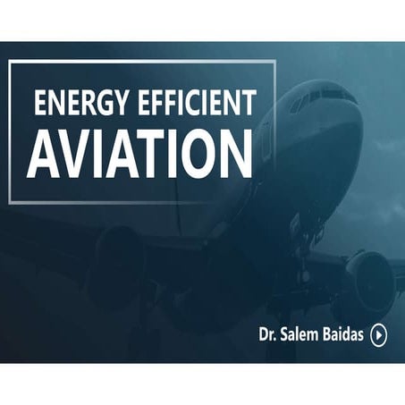 Energy Efficient Aviation | PPT