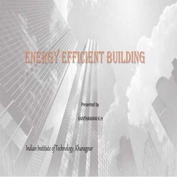 Energy efficient building | PPTX