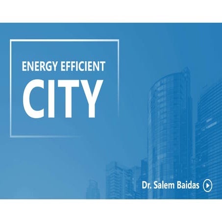 Energy Efficient City | PPT