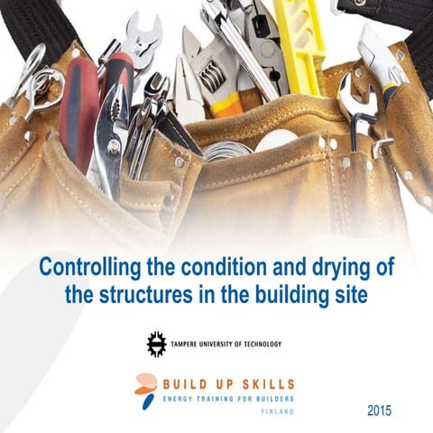 Energy efficient construction and training practices - 3 Condition ...