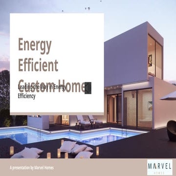 Energy Efficient Custom Homes Sydney.pptx