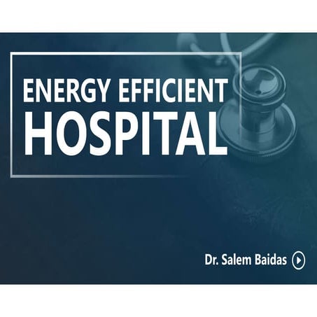 Energy Efficient Hospital | PDF