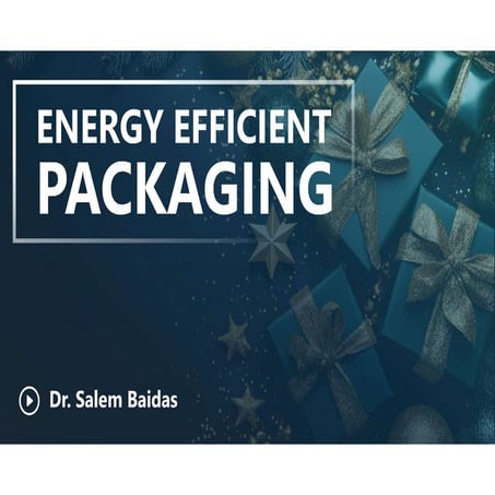 Energy Efficient Packaging | PDF