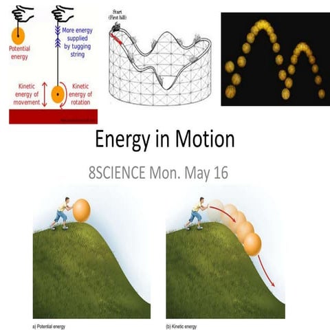 Energy in motion | PPTX