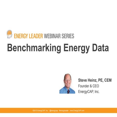 Benchmarking Energy Data in EnergyCAP | PPT | Free Download