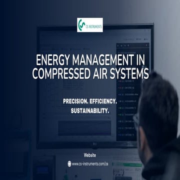 Energy Management in Compressed Air Systems | PDF