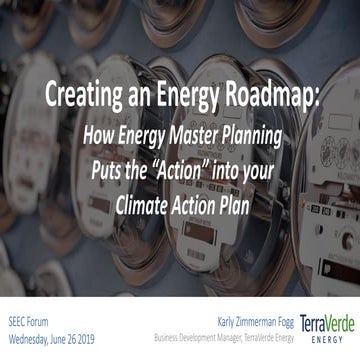 Energy Master Planning - SEEC Forum Presentation 20190626 | PDF