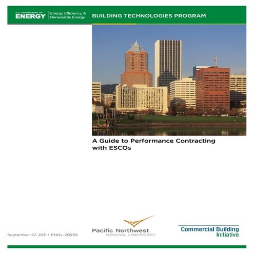 Energy performance contracting guide | PDF