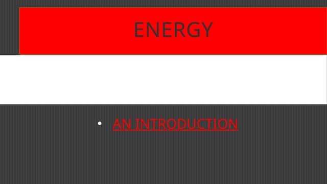 Sustainable energy ppt | PPT