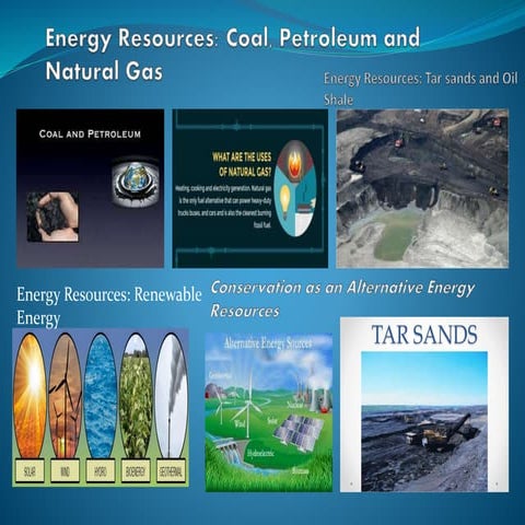 Energy resources | PPTX