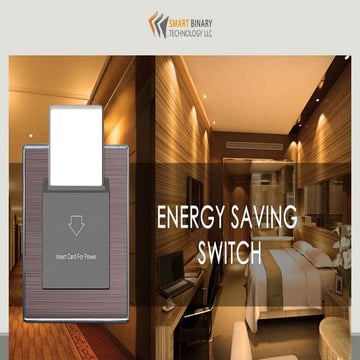 ENERGY SAVING SWITCH | PPT