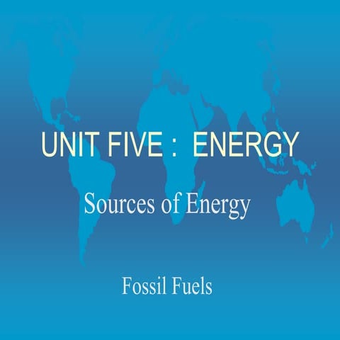 Energy sources | PPT