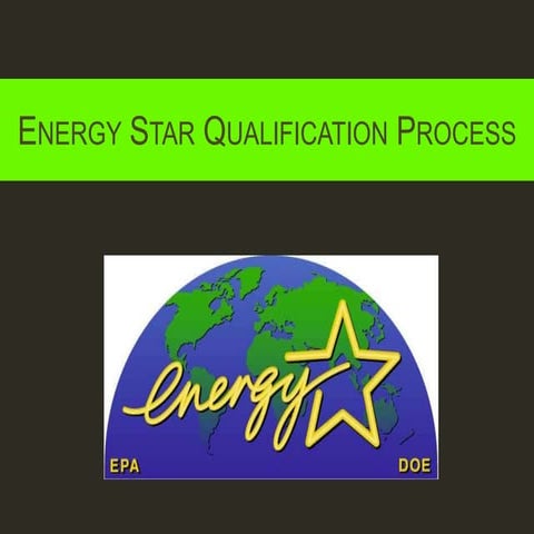 this is presentation on energy star in building. | PPT