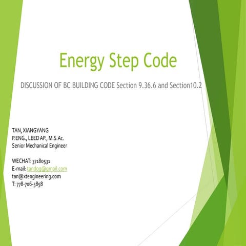 BC Energy step code | PPTX