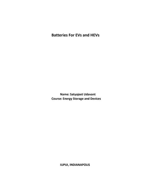 Energy storage introduction | PPT
