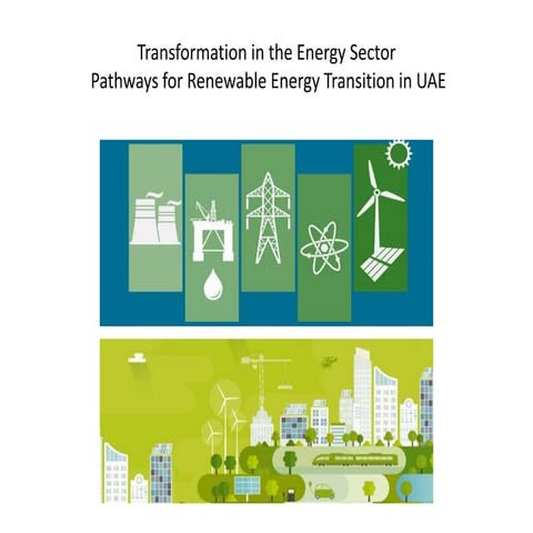 UAE Renewable Energy transition Pathways | PPTX