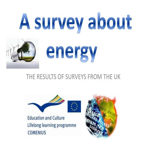 Energy Survey UK | PPTX