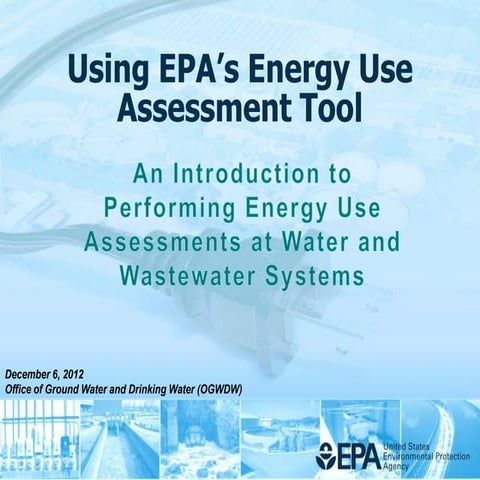 Energy Use Assessment Tool | PPTX