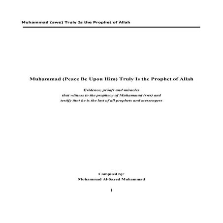 Prophets of islam | PPTX