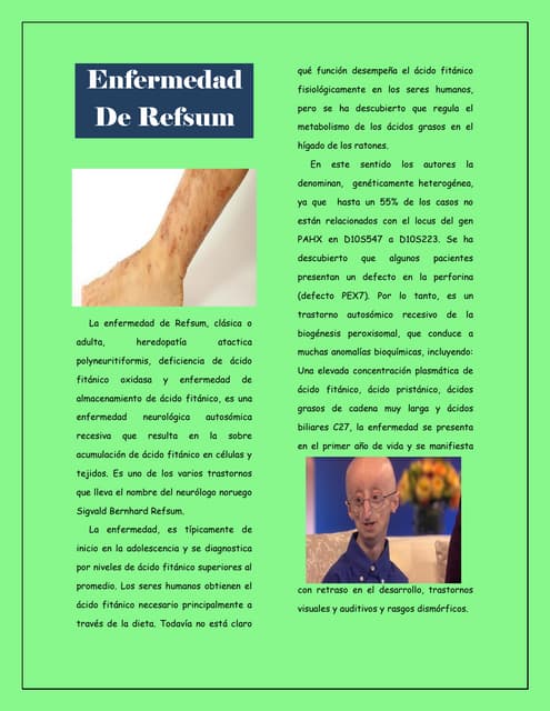 Enfermedad De Refsum Pdf