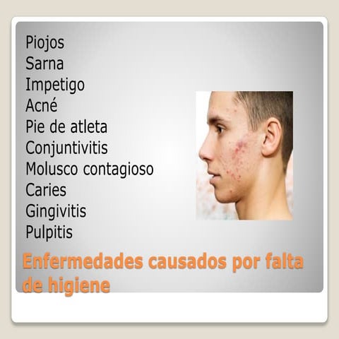 Enfermedades por falta de higiene