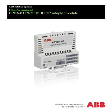 ABB PROFIBUS. | PDF