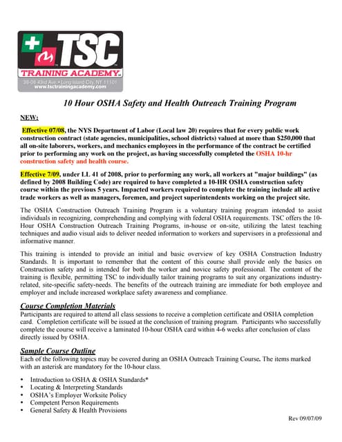 40 Hr Ssm Training Rev 10 09 | PDF