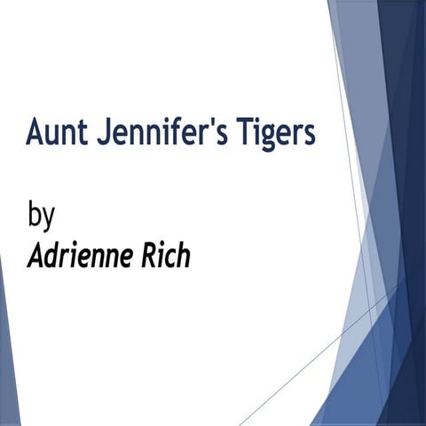 Eng. XII [Poetry] Aunt Jennifer's Tigers.pdf