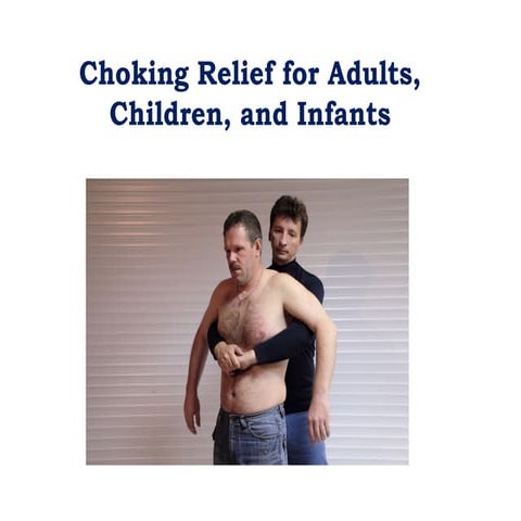 FOREIGN BODY AIRWAY OBSTRUCTION (CHOKING) | PPTX