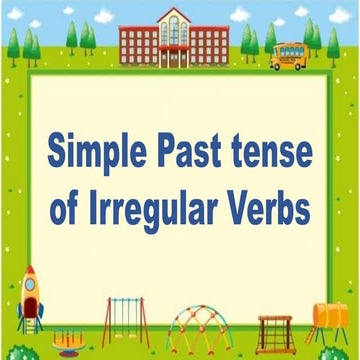 ENG1 - Simple Past Tense of Irregular Verb.pptx