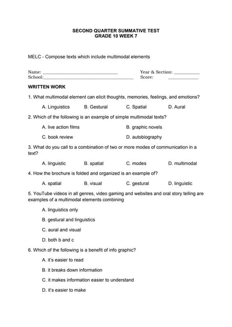 multimodal text Grade 10 Module 7.pptx