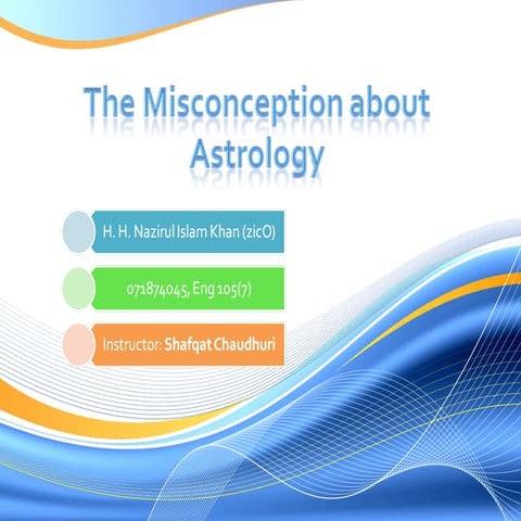 Eng 105 presentation 2003 | PPT | Astrology | Religion & Spirituality