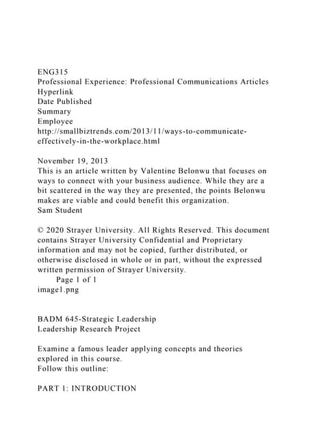 For the Unit II PowerPoint presentation, you will focus on your own | PDF