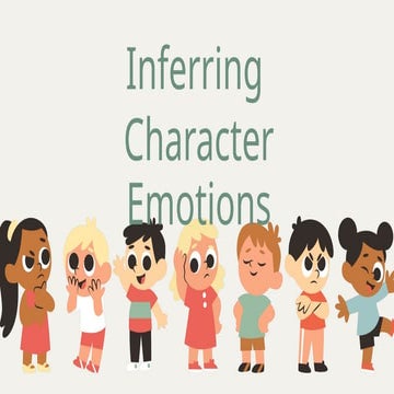 ENG5-Q1-WK3-INFERING-CHARACTER-EMOTIONS-PPT | PPTX