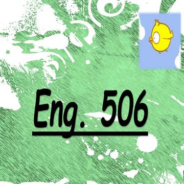 eng 506.pptx | Free Download