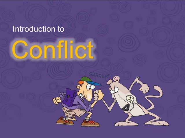 Analyzing Literary Text:Conflict, Character, & Characterization | PPTX