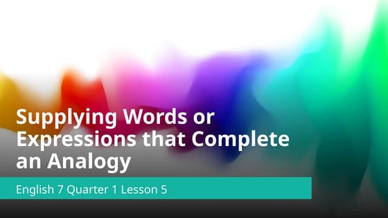 Analogies.ppt